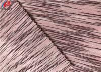 China 4 Way Stretch Yard Dyed Melange Weft Knitted Fabric 250gsm 150cm for T-Shirt for sale