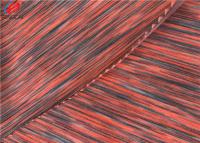 China Melange Weft Knitted Fabric 90% Polyester 10% Spandex 250GSM Yarn Dyed for Sportswear for sale