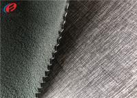 China Softshell TPU Coated Fabric 4 Way Stretch Bonded Polar Fleece 300GSM 150CM for Jacket for sale