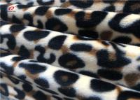 China 250GSM Paper Print Plush Spandex Velvet Fabric 155cm for Baby Blanket Garment for sale