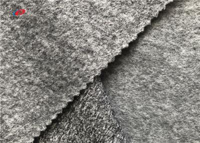 China Melange Brushed 4-Way Stretch Polyester Spandex Fabric 240GSM 60