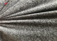 China Melange Brushed 4-Way Stretch Polyester Spandex Fabric 240GSM 60