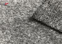 China Melange Brushed 4-Way Stretch Polyester Spandex Fabric 240GSM 60