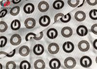 China Recycled Polyester Lycra Swimming Trunks Fabric Weft Knitted Fabric for sale