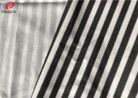 China Striped Printed 4 Way Lycra Weft Knitted Fabric 90% Polyester 10% Spandex 190GSM 60-62 Inch for T-Shirt for sale