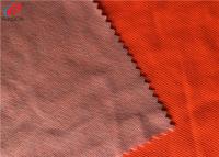 China EN 20471 Certified 190 GSM Fluorescent Cotton Polyester Workwear Fabric for Safety Uniforms for sale