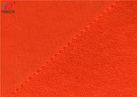 China Reflective Polyester Fluorescent Material Fabric Brushed Uniform Fabric For Garment for sale
