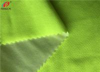 China EN 20471 Certified 190 GSM Fluorescent Cotton Polyester Workwear Fabric for Safety Uniforms for sale