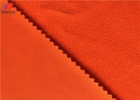 China Reflective Polyester Fluorescent Material Fabric Brushed Uniform Fabric For Garment for sale