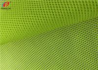 China Reflective Polyester Mesh Uniform Fabric 60 GSM Fluorescent Material for Safety Clothing 58-64 Inch Width for sale