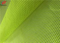 China Reflective Polyester Mesh Uniform Fabric 60 GSM Fluorescent Material for Safety Clothing 58-64 Inch Width for sale