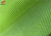 China Breathable Effect Mesh Fabric Green Fluorescent  Material Fabric For Safety Cloths for sale