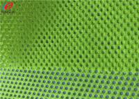 China 54D Polyester Breathable Vest Knitted Fluorescent Material Fabric for sale