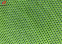 China Fluorescent Mesh Fabric 60gsm 150cm 100% Polyester High Visibility Police Uniform Material for sale