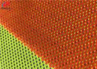 China Fluorescent Mesh Fabric 60gsm 150cm 100% Polyester High Visibility Police Uniform Material for sale
