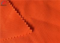 China 155cm Width 100gsm High Visibility Fluorescent Polyester Fabric for Safety Workwear EN ISO20471 Certified for sale