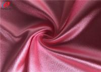 China Warp Knitting Nylon Spandex Fabric 87% Nylon 13% Spandex 220GSM Stretch Shiny Satin for Pajamas for sale