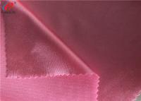 China Warp Knitting Nylon Spandex Fabric 87% Nylon 13% Spandex 220GSM Stretch Shiny Satin for Pajamas for sale