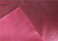 China Warp Knitting Nylon Spandex Fabric 87% Nylon 13% Spandex 220GSM Stretch Shiny Satin for Pajamas for sale