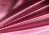 China Warp Knitting Nylon Spandex Fabric 87% Nylon 13% Spandex 220GSM Stretch Shiny Satin for Pajamas for sale