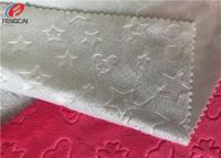 China 3D Embossed Minky Plush Fabric Velboa Faux Fur 150cm Width 200gsm Polyester for sale