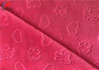 China Embossed Minky Plush Fabric Super Soft Baby Blanket Using 100% Polyester Knitting for sale