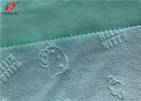 China 100% Polyester Knitted Embossed Minky Plush Fabric 200gsm 57/58in for Baby Blankets for sale