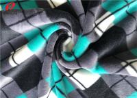 China Stretch Recycled Polyester Spandex Velvet Fabric 250GSM 160CM Upholstery for sale