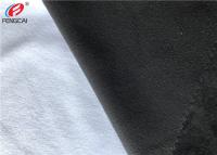 China Solid Black White Minky Plush Fabric 1mm Super Soft Velboa Upholstery Fabric for sale