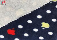 China Printed Super Soft Spandex Velvet Fabric 260gsm 62-64 Inch Stretch Minky Velboa for Nightclothes for sale