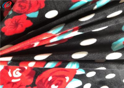China Warp Knit 4 Way Stretch Velvet Fabric 250gsm 160cm Width 95 Polyester 5 Spandex Home Textile for sale
