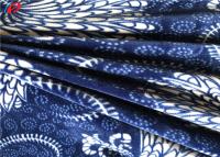 China 92 Polyester 8 Spandex Korean Velvet Fabric Microfiber Printed Fleece Fabric for sale