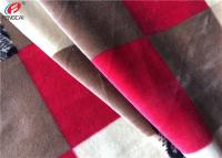 China 95% Polyester 5% Spandex Velvet Upholstery Fabric 4 Way Stretch 240GSM Minky Home Textile for sale