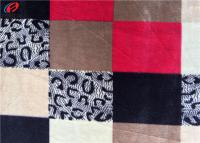 China 95% Polyester 5% Spandex Velvet Fabric Printed Super Soft Plush Velboa Fabric for sale