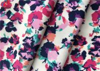 China Flower Printed Nylon Spandex Fabric 190gsm 58-60in Waterproof for Swimwear for sale
