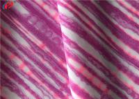 China Antistatic Lycra Stripe Printed Nylon Spandex Fabric Bikini Fabric for sale