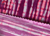 China Antistatic Lycra Stripe Printed Nylon Spandex Fabric Bikini Fabric for sale