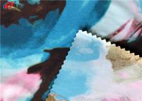 China Custom Printed Nylon Spandex Fabric 200GSM 58-60 Inch for Swimwear Sports for sale