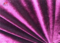 China Solid Colour Plain Dyed 90 Polyester 10 Spandex Fabric 220gsm For Dress for sale