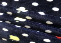 China One Side Print Spandex Velvet Fabric Warp Knitting Polyester Super Soft for sale