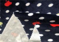 China One Side Print Spandex Velvet Fabric Warp Knitting Polyester Super Soft for sale