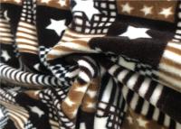 China Super Smooth Touch Bright Printed Spandex Velvet Fabric 95 Polyester 5 Spandex for sale