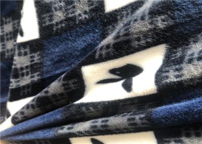 China Polyester Spandex Velvet Fabric 250GSM 150cm Width Warp Knitted Digital Print for Garment for sale