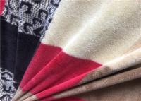China Super Smooth Touch Bright Printed Spandex Velvet Fabric 95 Polyester 5 Spandex for sale