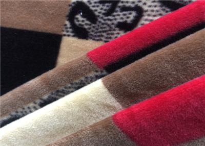 China Soft Hand Feel Spandex Velvet Fabric 240gsm 150cm Custom Printing for Baby Blanket for sale