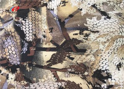 China Dark Colour Stretch Polyester Fabric Polar Fleece Complex Print For Jackets for sale