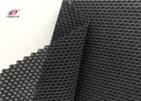 China 150 GSM Black Polyester Jersey Mesh Fabric 160cm Width for Sportswear - Breathable & Moisture-Wicking for sale