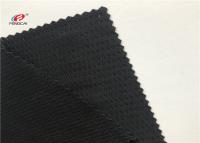 China 145CM Width Bmw Windows Polyester Netting Mesh Fabric Upholstery In Black for sale