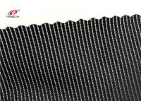 China Black Sports Mesh Fabric 90% Nylon 10% Spandex Breathable 155cm Width for T-Shirts for sale