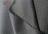 China Dry Fit Blue Athletic Mesh Fabric 100% Polyester 60gsm 175cm Width for Sports Wear and Active Clothing for sale